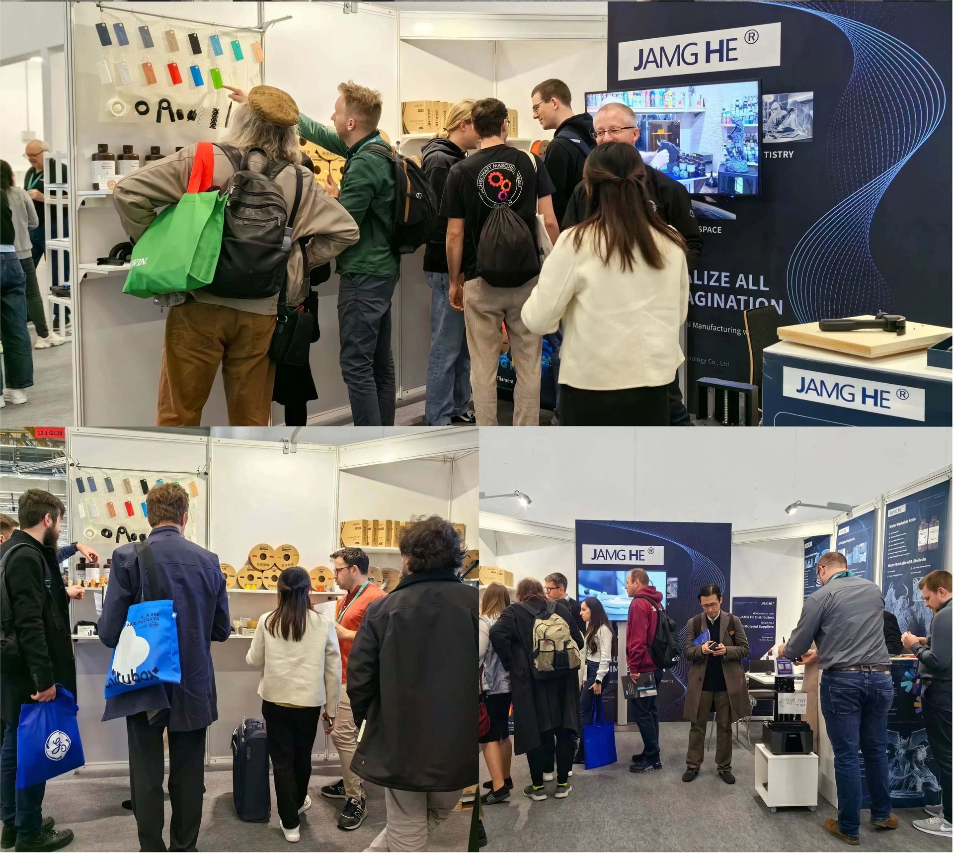 Celebrating the Great Success of JAMG HE on Formnext 2023 ! – JamgHe