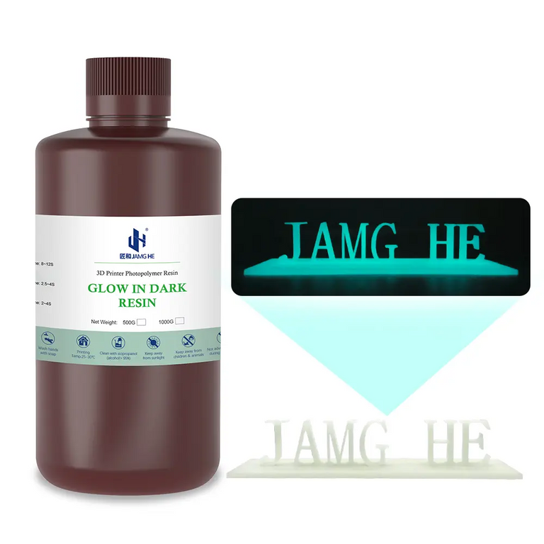 Glow in Dark 3D Printing Resin - JAMG HE – JamgHe